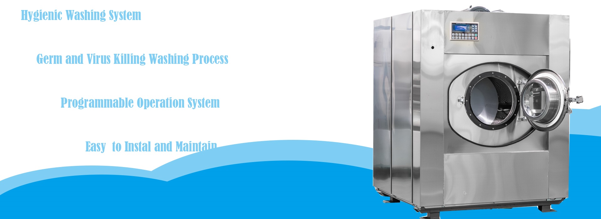 Notes for Automatic-fully Washer Extractor - Laundry Washing Machine