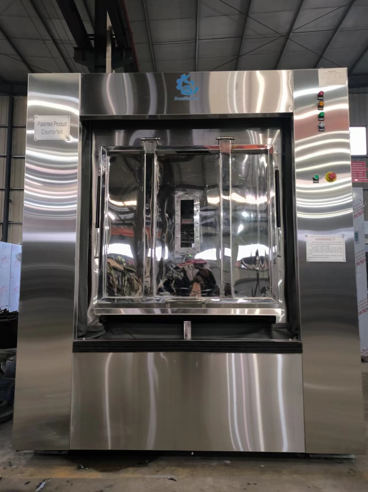 Pharmaceutical Factory Uniform Sanitary Barrier Washing Machine 50kgs ...