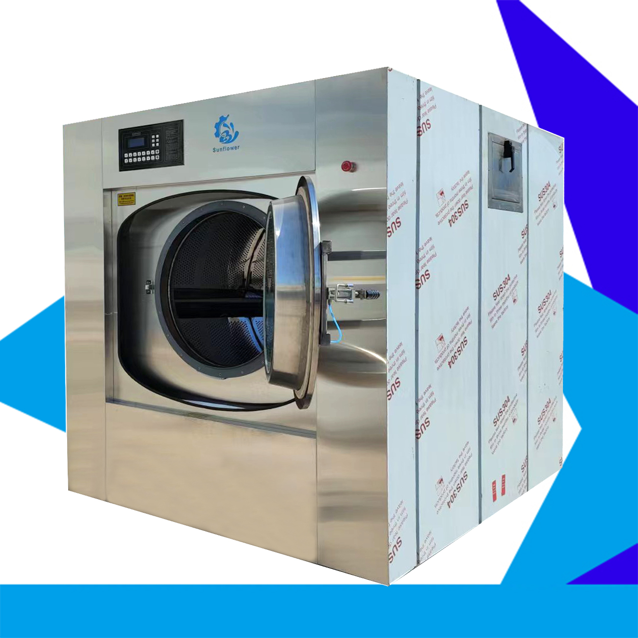 Washing and Extracting Machine 100kg from China manufacturer - Laundry ...